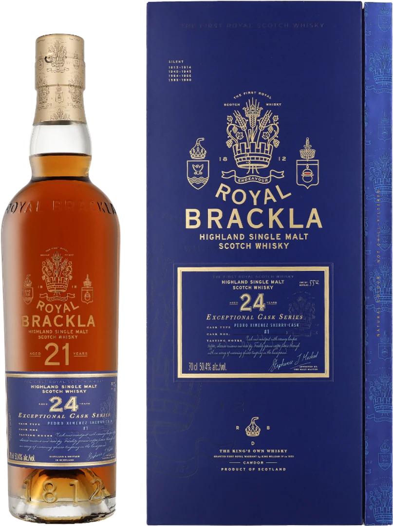 Royal Brackla 24 years PX Exceptional Cask Series | Ratings and reviews | Distilld